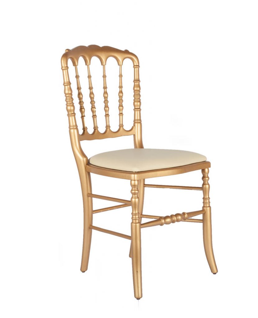 Silla Napoleón III madera dorada – Collections | Alquiler y Venta de ...